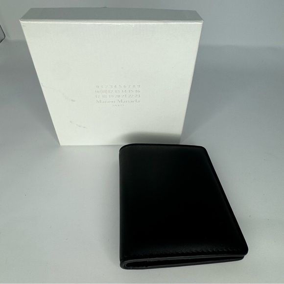 Accessories | Authentic Black Martin Margiela Bifold Wallet With Coin ...